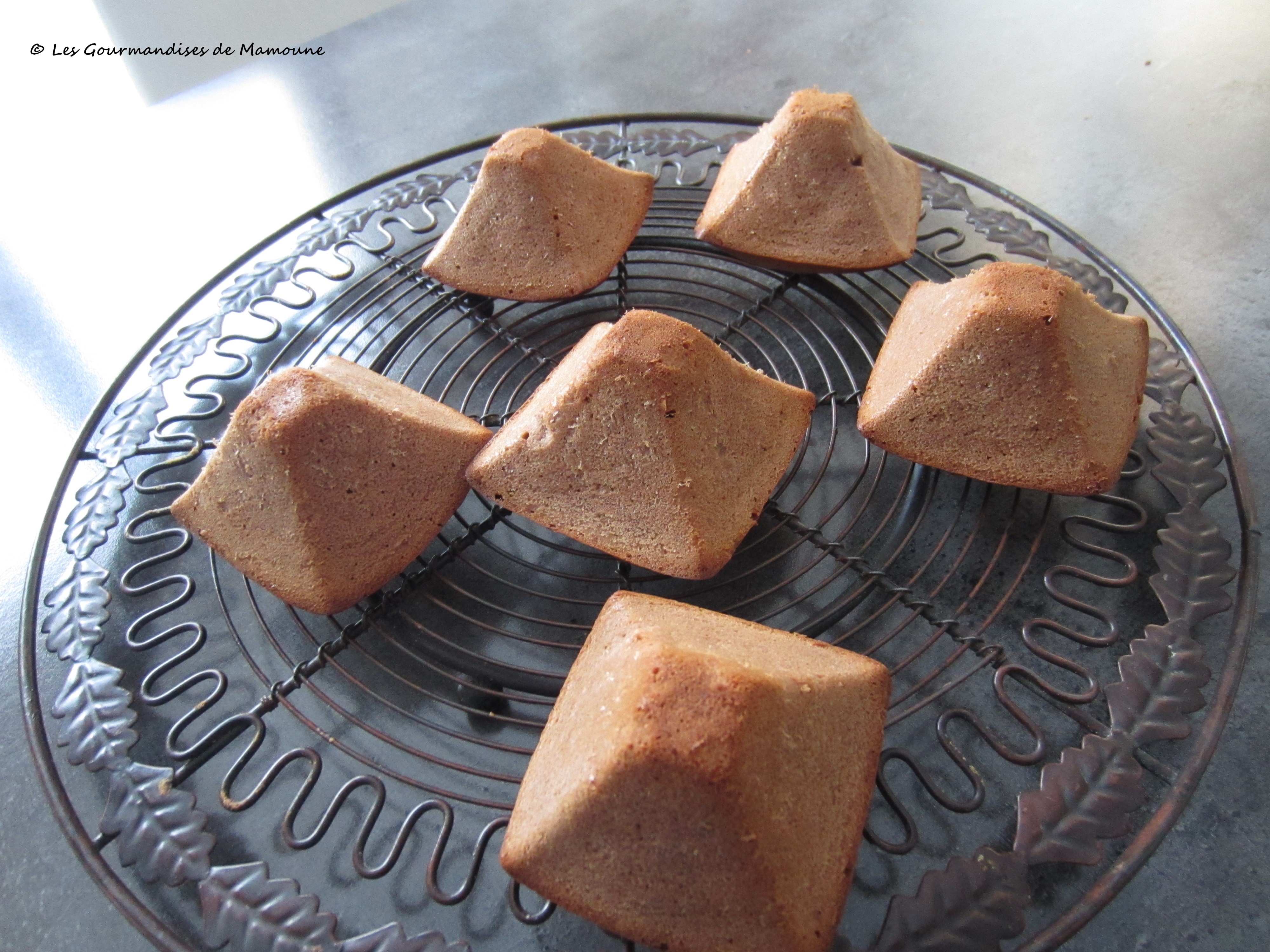 Pyramides au chocolat au lait | Les gourmandises de Mamoune